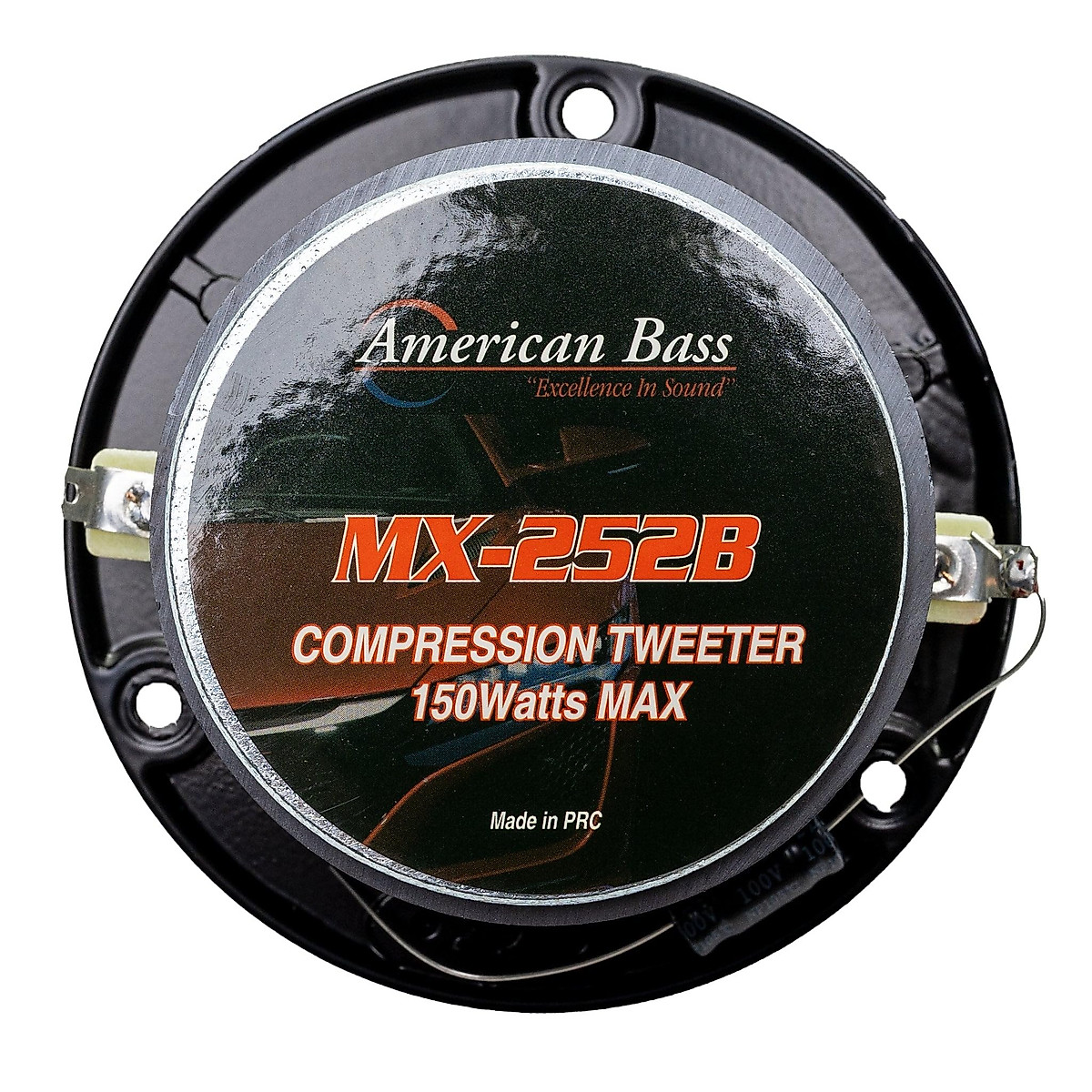 American Bass MX252T- 1 Inch Compression Tweeters 4Ohm 150W Max Sold in Pairs
