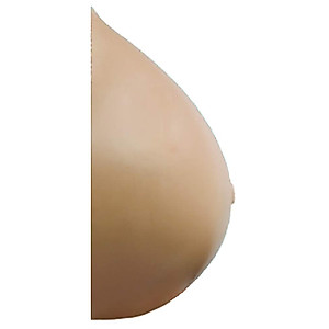 Nearly Me - #985 Super Soft Ultra Lite Wt Full Triangle Silicone Mastectomy Breast Form (Size: 12) Beige
