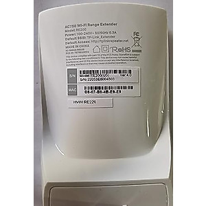 TP-Link AC750 Wifi Range Extender | Up to 750Mbps | Dual Band WiFi Extender, Repeater, Wifi Signal Booster, Access Point| Easy Set-Up | Extends Wifi to Smart Home & Alexa Devices (RE200)
