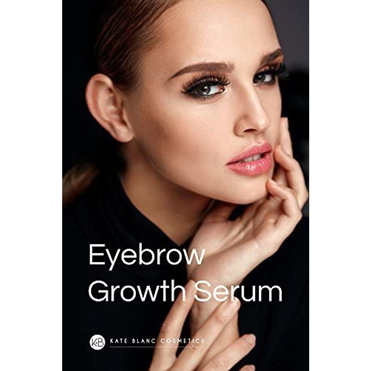 Kate Blanc Cosmetics Castor Oil (2oz), USDA Certified Organic, 100% Pure, Cold Pressed, Hexane Free Stimulate Growth for Eyelashes, Eyebrows, Hair. Skin Moisturizer & Hair Treatment Starter Kit