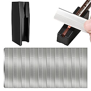 Eyebrow Pencil Shaper Eyebrow Pencil Sharpener Waterproof Peel-Off Brow Pencils & 10Pcs Pencil Sharpener