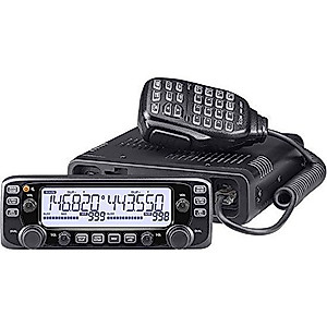 Bundle - 2 Items - Includes Icom IC-2730A Dual-Band VHF/UHF 50W Mobile Transceiver and Ham Guides TM Quick Reference Card