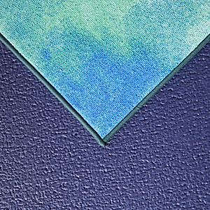 AURORAE Synergy 2in1 Hot Yoga Mat with integrated Non Slip Microfiber Towel. No Slipping No Bunching/Odor Patent Protected, Machine Washable