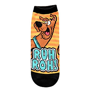 Hyp Scooby Doo Juniors/Womens 5 Pack Ankle Socks