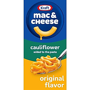 Kraft Original Macaroni & Cheese Dinner with Cauliflower Added to the Pasta (5.5 oz Box)