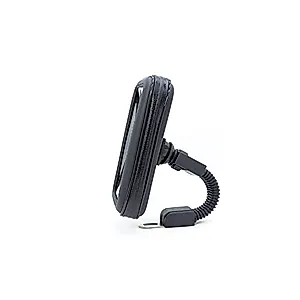 ICOBES Mobile Phone Stand Motorcycle Telephone Holder Support Bicycle Rear View Mirror Stand Mount Waterproof Scooter Motorbike Phone Bag for