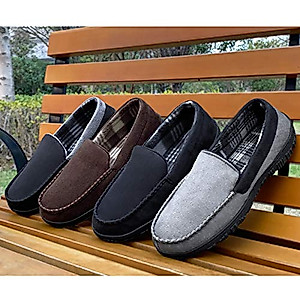 shoeslocker for Men Slippers Black Size 11