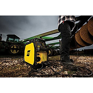 ESAB 0558102240 Rebel EMP 215IC Multi-Process MIG/TIG/Flux/Stick Welding System, sMIG Technology, 4.3" Screen, Victor Gas Regulator, TWECO Fusion 180 MIG Gun, TIG Torch and Electrode Holder