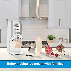 CUTIECLUB 4 Ice Cream Pint Containers and Lids for Ninja CREAMi Breeze NC100 & NC200 Series CREAMi Ice Cream Makers, and Stainless Steel Ice Cream Scooper with Trigger Release Set