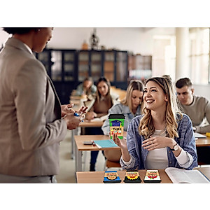 WhatSign Teacher Appreciation Gift Cards Holder Thank You Teacher Coffee Gift Card Holders Best Teacher Gifts Cards End of Year Gifts for Teacher Retirement Teacher Appreciation Week Coffee Gift Cards