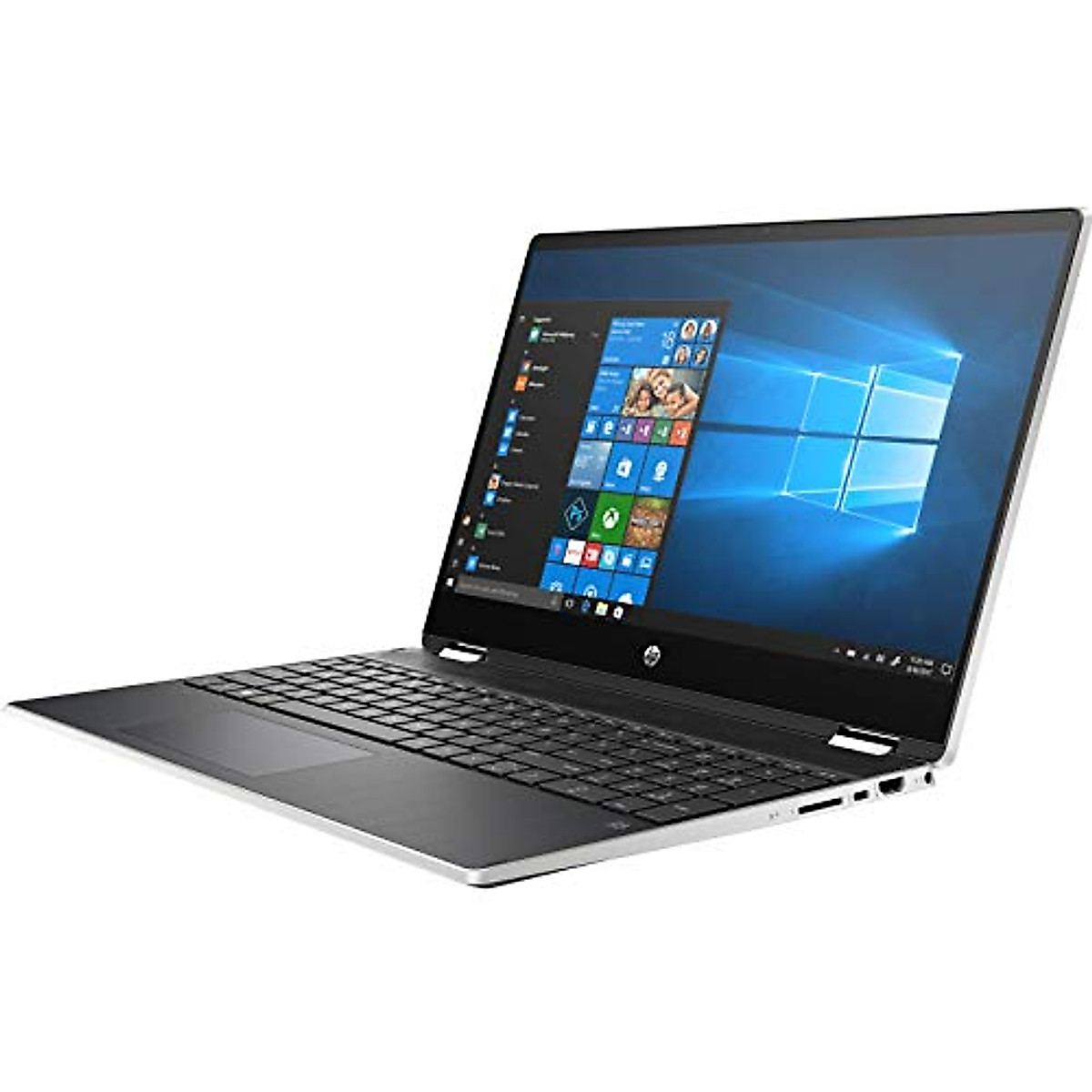 2021 HP Pavilion x360 2-in-1 Convertible-Laptop, 15.6" FHD Touchscreen, 11th Gen Intel Core i7-1165G7-Processor, Intel Iris Xe Graphics, 32GB-RAM, 512GB SSD, Webcam, Win 10 Home, Silver