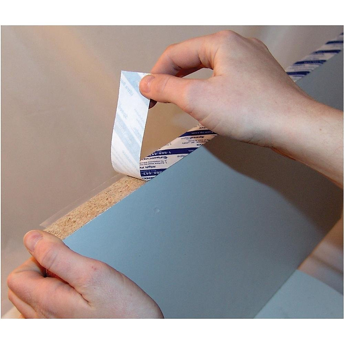 Fast Cap Laminate Tape, 2-Sided, 1 Inx50 ft, Clear (CECOMINOD016203)