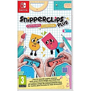 Snipperclips Plus: Cut It Out Together (Nintendo Switch) UK Import