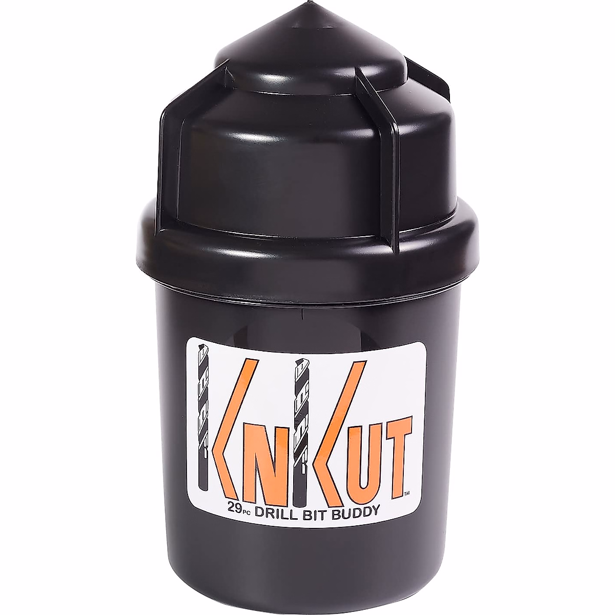 KnKut 29 Piece Drill Buddy Jobber Length Drill Bit Set with 3/8" Reduced Shank