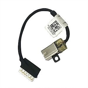 Zahara DC Power Jack Cable for Dell Inspiron 15 3583 3585 3493 3593 5593 14 3482 5493 17 3793 3785 P35E007 /Latitude 3490 3590 E3490 E3590 CN: 0228R6 228R6 CN-0228R6-E8C00 P/N: DC301011R00 DC301012300
