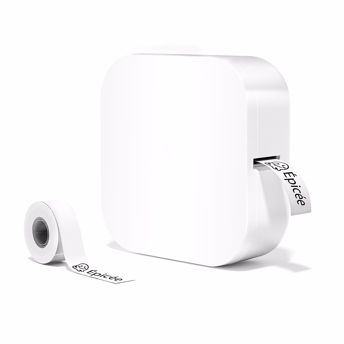 Odaro Q30 Wireless Bluetooth Mini Label Maker Portable Label Printer for iOS & Android, for Home, Office, Small Business (White)