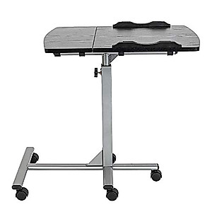 MJWDP Notebook Stand Table Bedside Sofa Bed Table Lazy Five-Wheel Home Use Multifunctional Lifting Removable Computer Desk