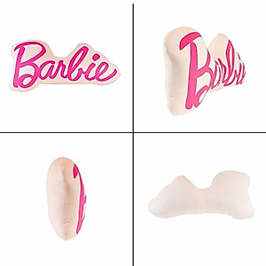 Franco Barbie Movie Luxe Super Soft Plush Squishy 17" Inch Logo Decorative Pillow