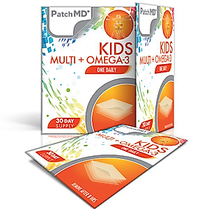 PatchMD Kids Omega-3 Topical Patches - 30 Days Supply