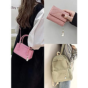 Showkanbay Fashion Cute Straps Decor Lanyards Kawaii Phone Charm Keys Mobile Phone Headphone Strap Hanging Rope Smartphone Charms (white cat)