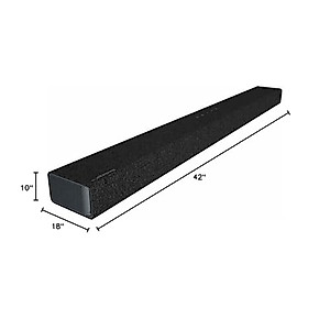 LG SP7R 7.1 Channel High Res Audio Sound Bar with Rear Speaker Kit (Renewed)
