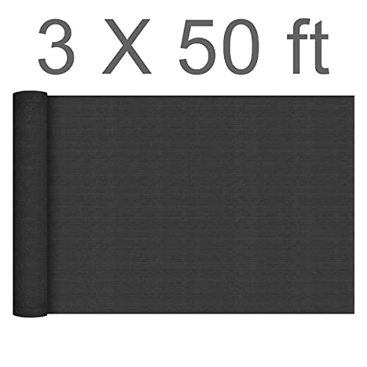 3FT x 50 FT Premium Garden Non Woven Weed Barrier Landscape Fabric Heavy Duty Weed Block Control Garden Cover