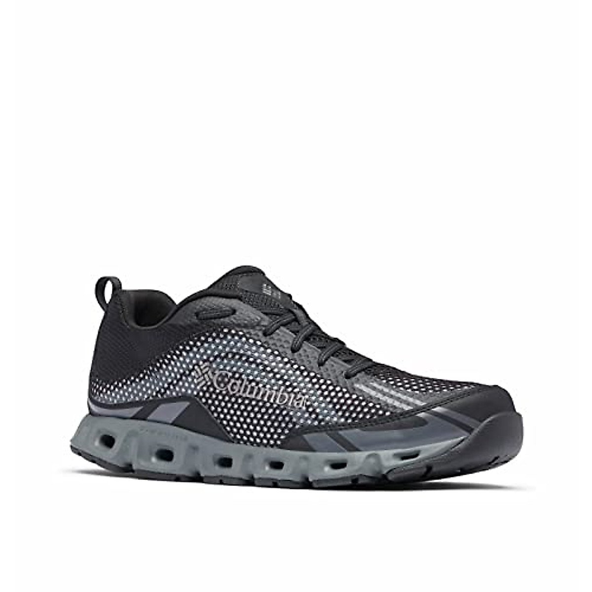 Columbia Mens Drainmaker Iv Water Shoe, Black, Lux, 10.5 US