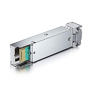 1.25G Multimode SFP LC Module, 1000Base-SX SFP Transceiver, MMF 850nm, 550m, DDM, for Netgear AGM731F, Mikrotik S-85DLC05D, Ubiquiti UniFi UF-MM-1G, Intel and More, 2 Pack