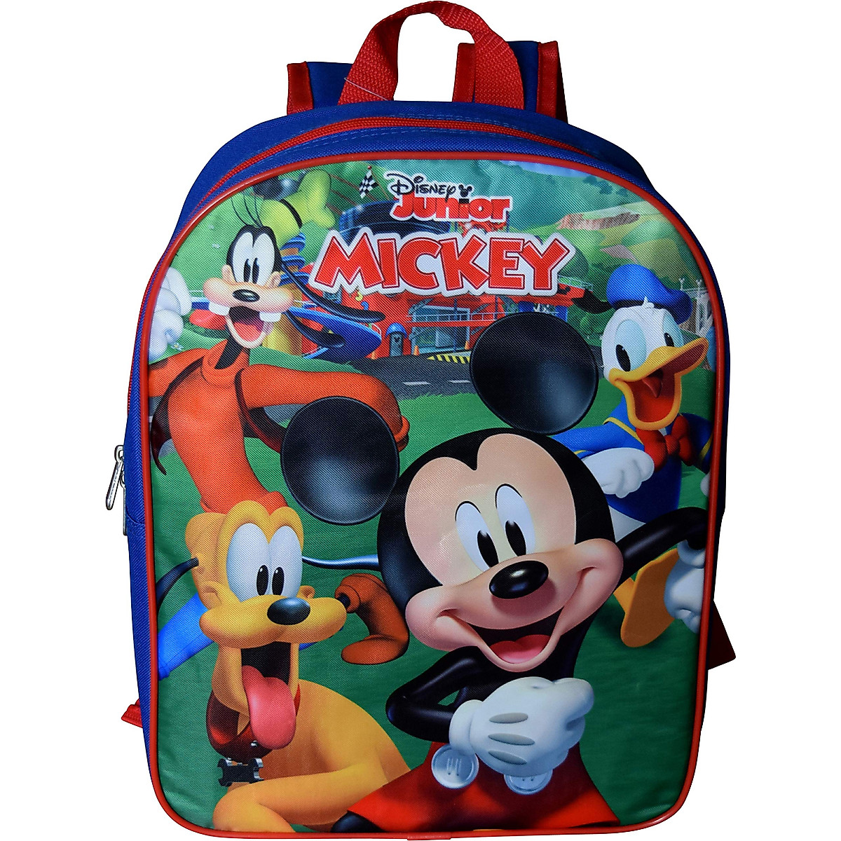 Mickey Mouse 15" Backpack (Royal Blue-Red)