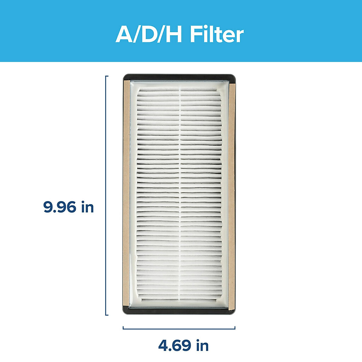 Filtrete™ Allergen Reduction + Odor Reduction HEPA-Type Room Air Purifier Filter, FAPF-HM-AO, 1 Pack