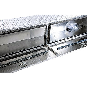 Dee Zee DZ67 Brite-Tread Aluminum Topsider Tool Box