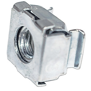 Intellinet 50-Pack M6 x 19mm Screws and Cage Nuts and Washers for Rack Mount Server Cabinets and Network Cabinets, 1u, 2u, 6u,12u-711081