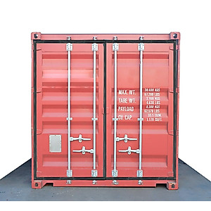 Mytee Products Shipping Container Door Gaskets - 2Pc Complete Door Seal Gasket Set - Container Rubber Door Sealer (3 - Sided Left Hand Side & 4 Sided 8 ft 6”) - Shipping Container Gasket