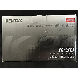 Pentax K-30 Weather-Sealed 16 MP CMOS Digital SLR with 18-55mm Lens (Red)