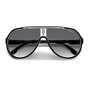 Carrera Modern Standard Sunglasses, 80s/9o Black White, 64