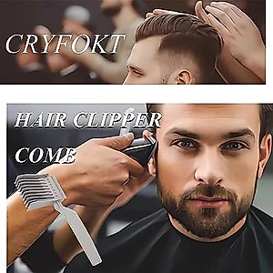 hwojjha fade comb, barber fade comb, professional hair cutting comb, compatible with all barber brands…(2pcs)