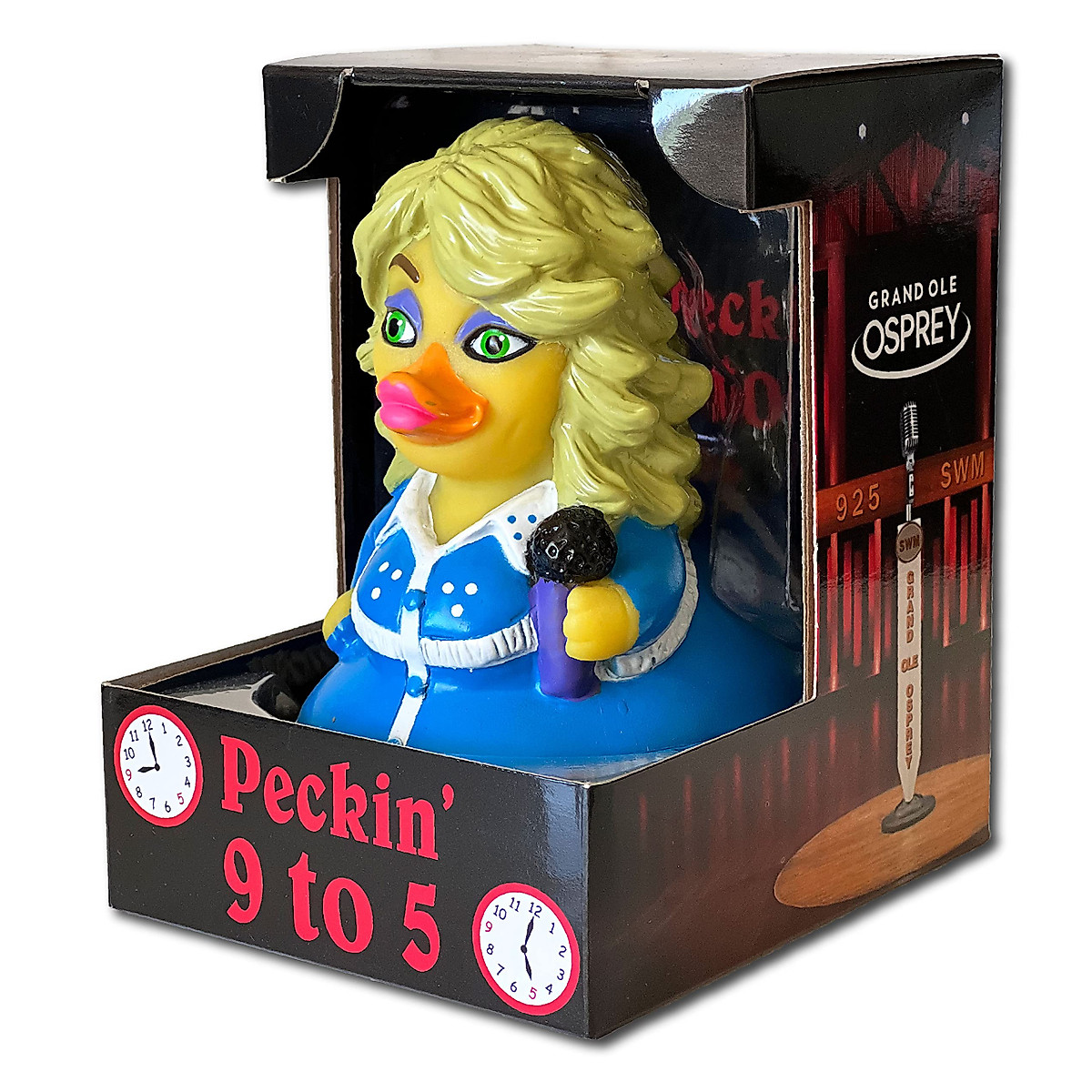 CelebriDucks Notorious R.B. Gins-Bird Floating Rubber Ducks - Collectible Bath Toy Gift for Kids & Adults of All Ages