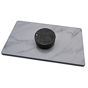 Ritadeshop Salt and Pepper Bowl/Dual Compartment Cellar with Swivel Top for Salt, Spice and Herbs Storage