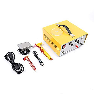 Jewelry Spot Welding Machine, 110V 80A Pulse Sparkle Spot Welder Portable Spot Welding Machine with Foot Pedal for Jewelry Gold Silver Platinum