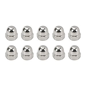 Dahszhi 10 Pcs 5/16-18 Acorn Hex Cap Nuts,Acorn Nuts 304 Stainless Steel Hex Nut