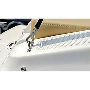 HCLLPS Replace Trailer Tie Loop 2" I.D. Aluminum Bolt-On Lashing Rope Tie Down Ring Horse (2 Pack)