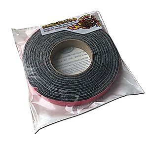 LavaLock® RED - XTR78 1000F High Temp Rated BBQ Smoker Gasket Self Stick Felt 7/8 x 1/8