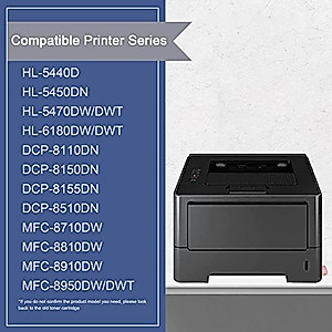 VASERINK TN750 TN-750 Toner Cartridge 1 Pack Black TN750 Compatible Replacement for TN750 Toner Cartridge HL-5440D 5450DN 5470DW/DWT DCP-8110DN 8150DN 8155DN MFC-8710DW 8810DW Printer