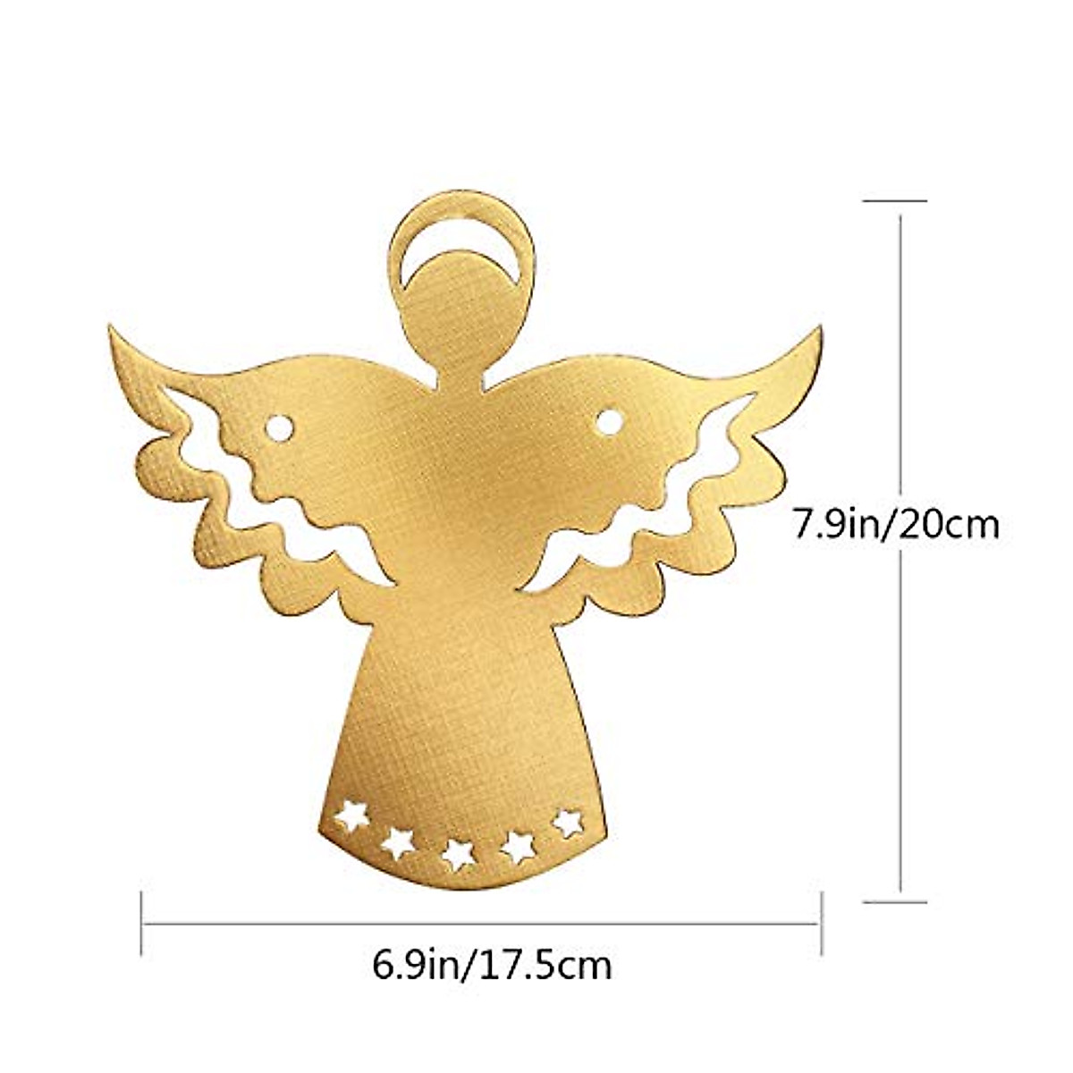 Tinksky Angel Paper Garland String Hanging Flag Christmas Wedding Party Decoration Baby Shower Event Supplies 3M