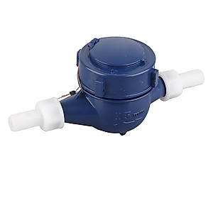 Plastic Cold Water Meter, DN15 Garden Home Water Flow Meter Cold Water Meter Single Water Flow Wet Table Measuring Tool