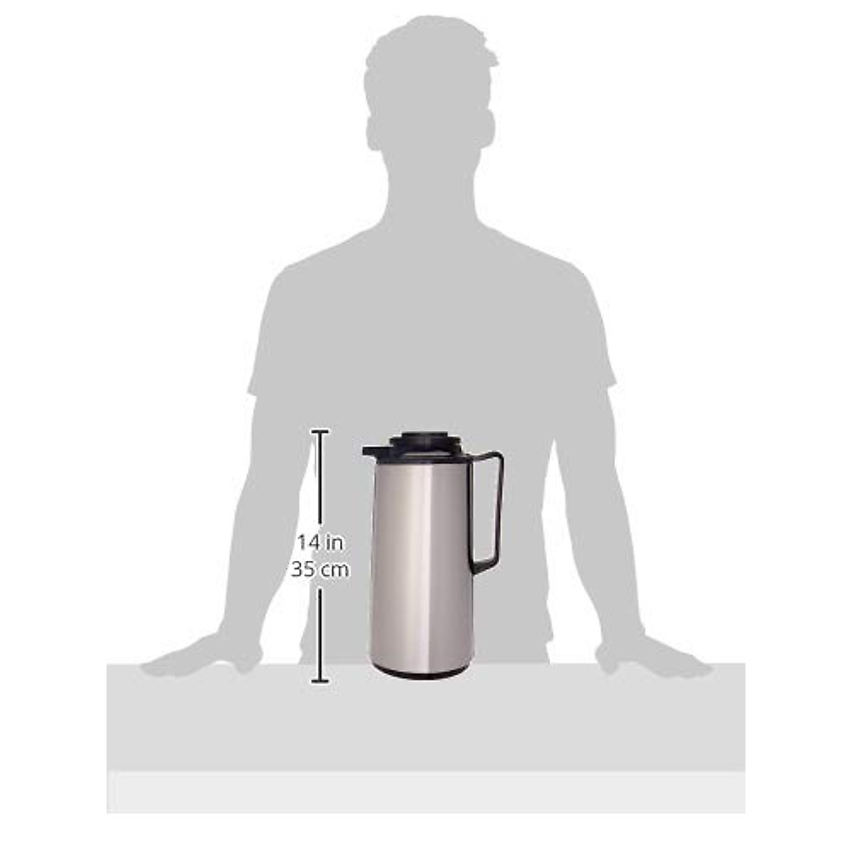 Zojirushi BHS-19SB Thermal Carafe, Brushed, Stainless Steel