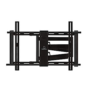 SAMSUNG QN65QN900BFXZA 8K QLED UHD HDR Smart Infinity-Screen TV with a Walts TV Full Motion Mount for 43"-90" Compatible TV's and a Walts HDTV Screen Cleaner Kit (2022)