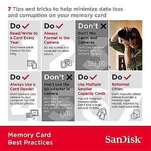 SanDisk 128GB Ultra UHS-I Class 10 A1 microSDXC Memory Card, 120MB/s Read, 10MB/s Write