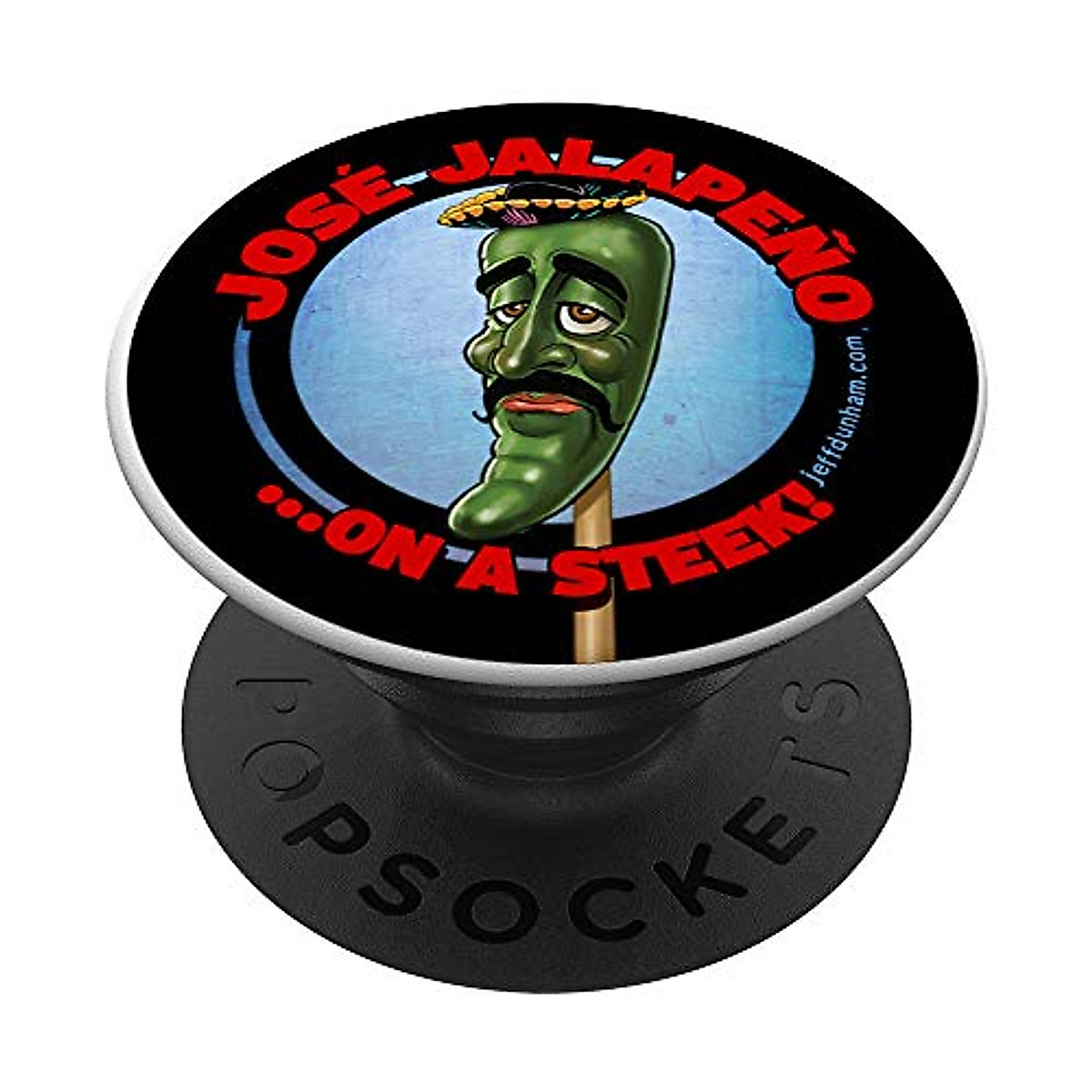 Jeff Dunham: Jose Jalapeno On A Steek PopSocket PopSockets PopGrip: Swappable Grip for Phones & Tablets