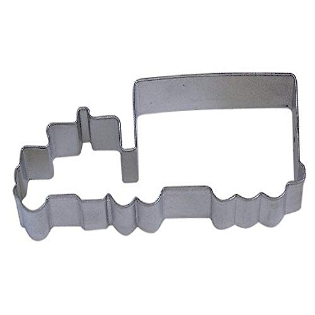 CybrTrayd R&M Big Rig Tractor Trailer 5.5" Cookie Cutter, One Size, Metallic